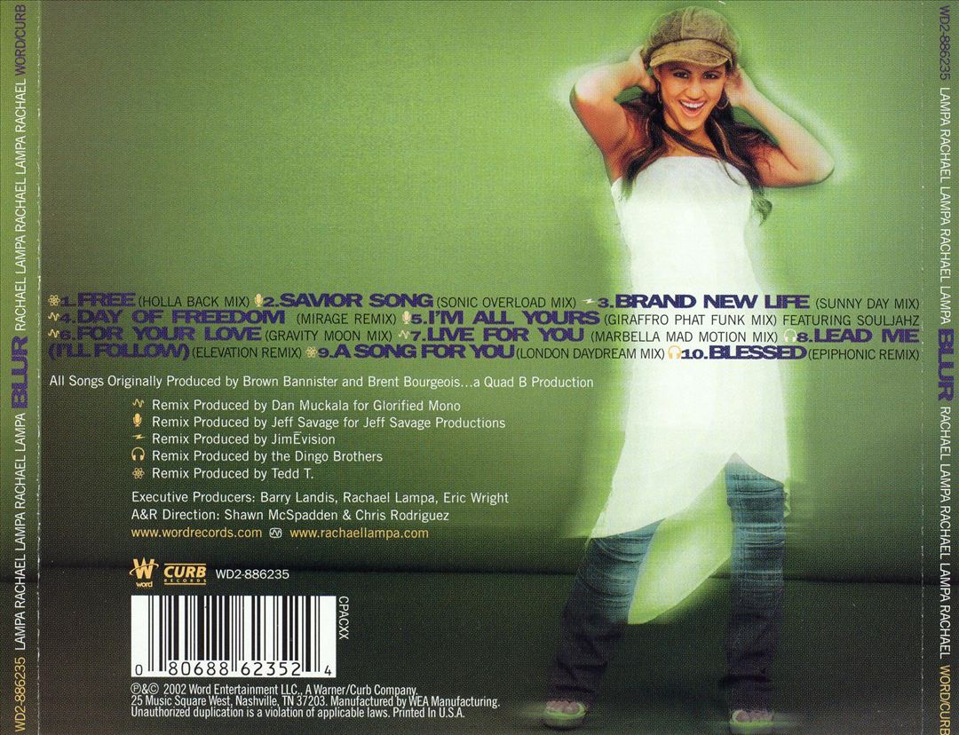 Blur – Rachael Lampa – Resound Music