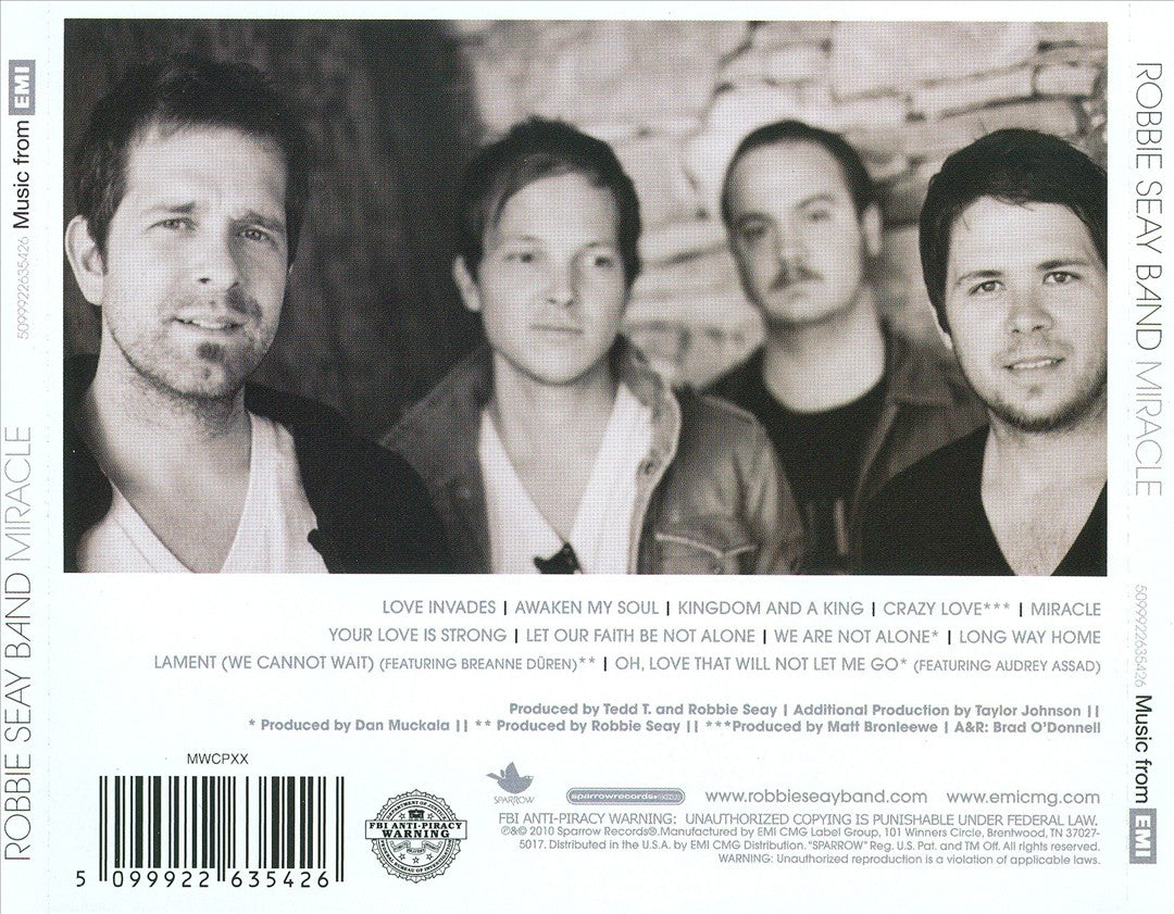 Miracle – Robbie Seay Band – Resound Music